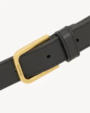 Saint Laurent Smooth Leather Belt