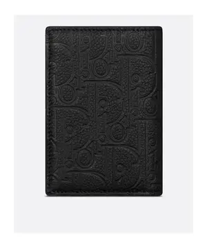 Dior Vertical Bifold Card Holder