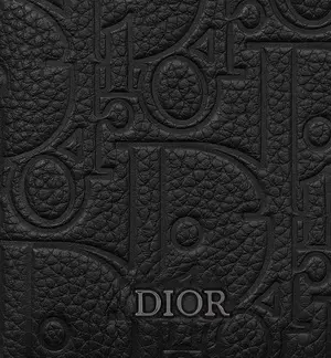 Dior Vertical Bifold Card Holder