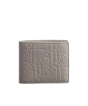 Dior Bifold Wallet - Gray