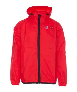 Comme Des Garçons Hooded Jacket - Red
