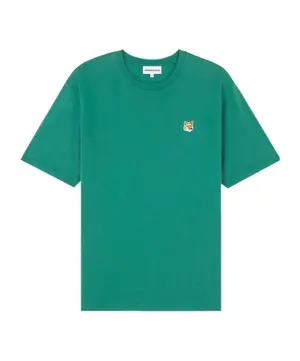 Maison Kitsuné Fox Head Patch Crewneck T-shirt