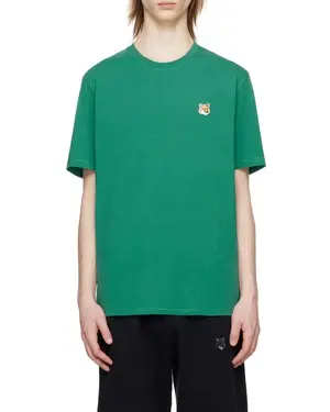 Maison Kitsuné Fox Head Patch Crewneck T-shirt