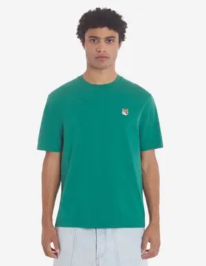Maison Kitsuné Fox Head Patch Crewneck T-shirt