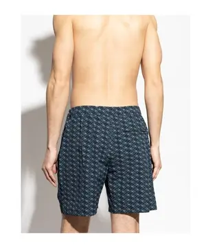 Moose Knuckles Monogram-pattern Swim Shorts