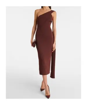 Roland Mouret Asymmetrical Midi Dress