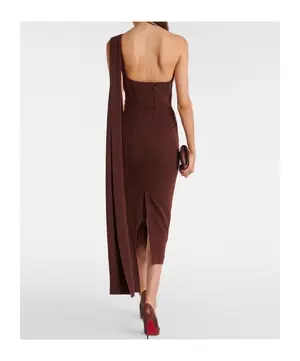 Roland Mouret Asymmetrical Midi Dress