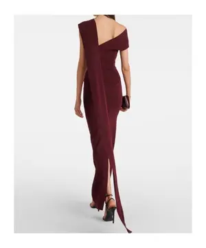 Roland Mouret Draped Cady Gown