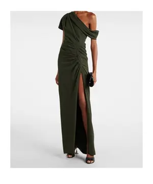 Simkhai Kally One-shoulder Draped Gown