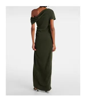 Simkhai Kally One-shoulder Draped Gown