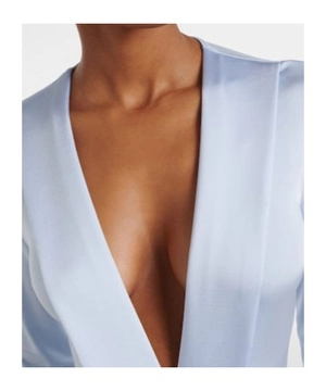 Victoria Beckham Gathered Jersey Gown
