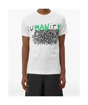 Comme Des Garçons Crewneck Graphic T-shirt
