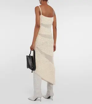 DION LEE Mesh-stitched Dress
