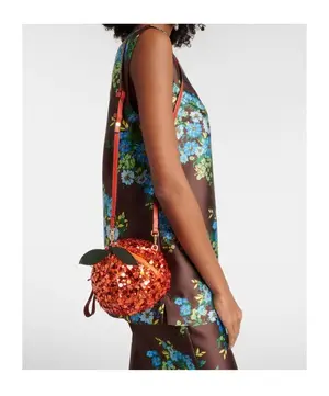 ALEMAIS Alémais Sequin Embellished Crossbody Bag