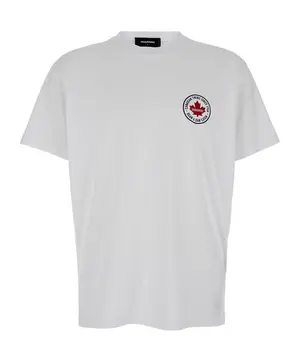 Dsquared2 Logo Printed Crewneck T-shirt
