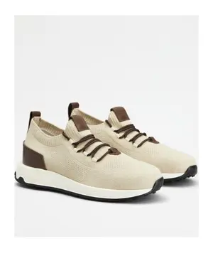 TOD'S Sock Sneakers In Technical Fabric And Leather