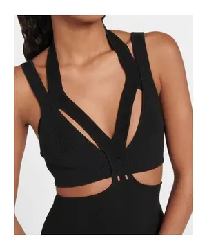 DION LEE Open-necked Sleeveless Dress