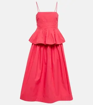 Co Midi Dress - Red