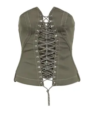 DION LEE Strap Detail Bustier