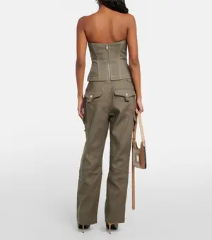 DION LEE Strap Detail Bustier