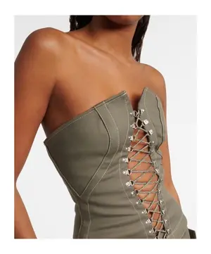DION LEE Strap Detail Bustier