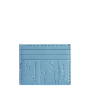 Dior Card Holder - Blue
