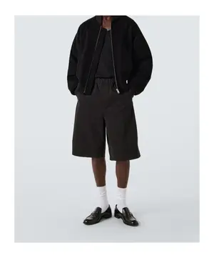 ENTIRE STUDIOS Suede Bomber Jacket