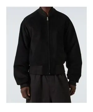 ENTIRE STUDIOS Suede Bomber Jacket
