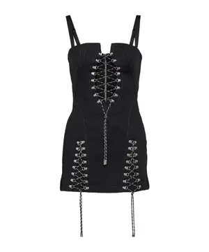 DION LEE Tie-dye Mini Dress - Black
