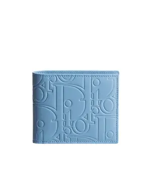Dior Bifold Wallet - Blue