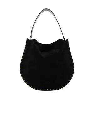 Isabel Marant Étoile Oskan Hobo Soft Bag - Black