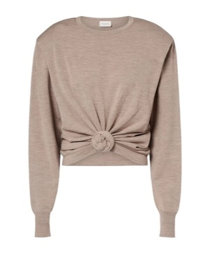 Magda Butrym Wool Sweater - Nude