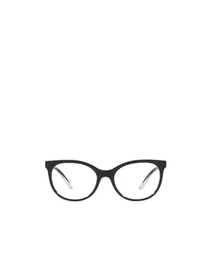 Dolce & Gabbana Dolce Gabbana Eyewear Round Frame Glasses - Black