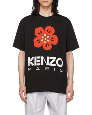 Kenzo Boke Flower Printed Crewneck T-shirt