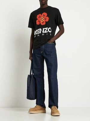 Kenzo Boke Flower Printed Crewneck T-shirt