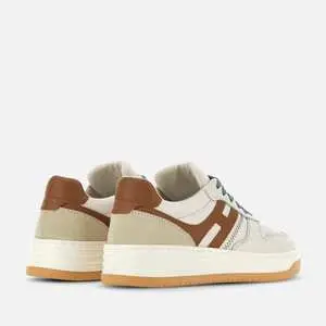 Hogan Logo Patch Lace-up Sneakers