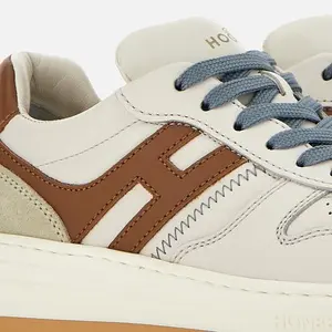 Hogan Logo Patch Lace-up Sneakers