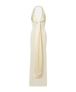 Aya Muse V Neck Evening Dresses