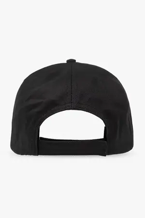 GANNI Logo Embroidered Baseball Cap