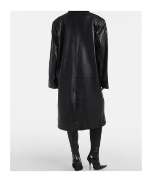 ENTIRE STUDIOS Oversized Leather Coat
