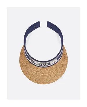 Dior D-ocean Visor With Mitzah