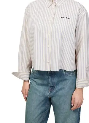 Miu Miu Logo Shirt