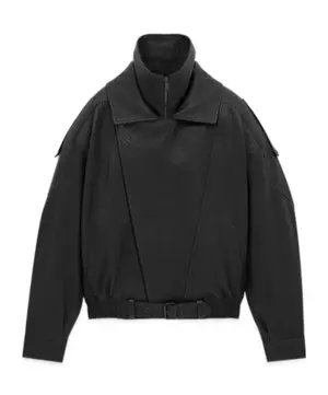 Saint Laurent Oversized Zip-up Bomber Jacket