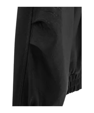 Saint Laurent Oversized Zip-up Bomber Jacket - Black