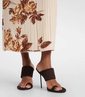 Paris Texas Lidia 105 Suede Sandals