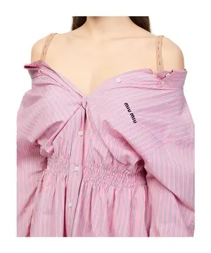 Miu Miu Mini Shirt Dress