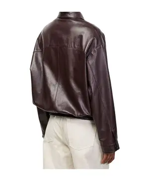 Miu Miu Nappa Leather Jacket
