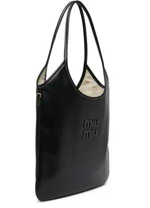 Miu Miu Stitching Detail Shoulder Bag