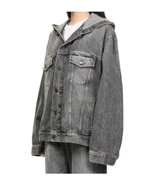 Acne Studios Hooded Denim Jacket