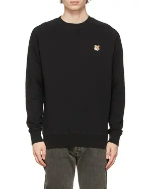 Maison Kitsuné Fox Head Patch Sweatshirt